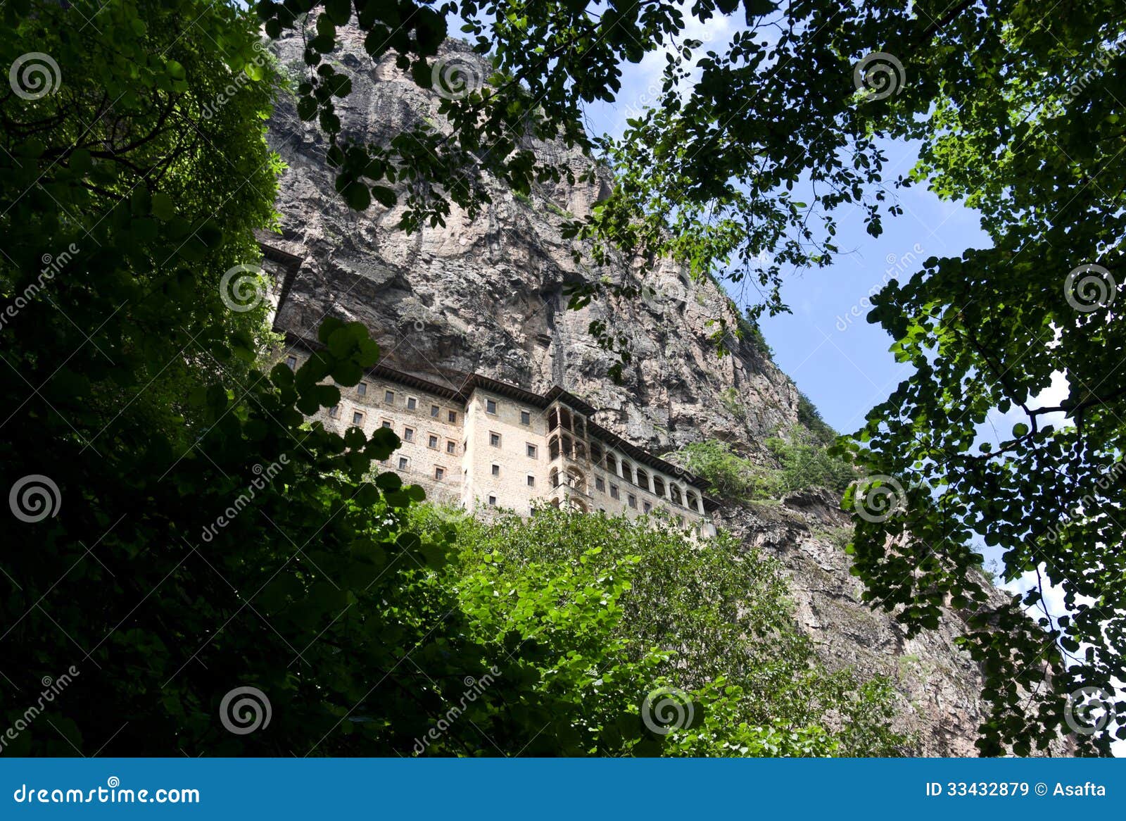Sumela monastery stock image. Image of location, orthodox - 33432879