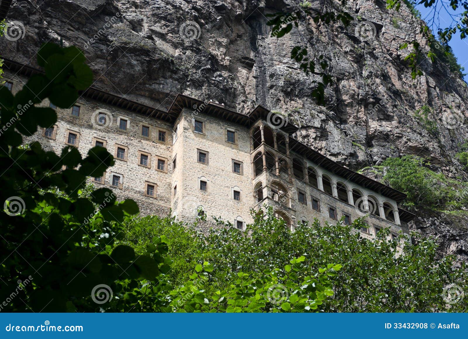 Sumela monastery stock photo. Image of landmark, antique - 33432908