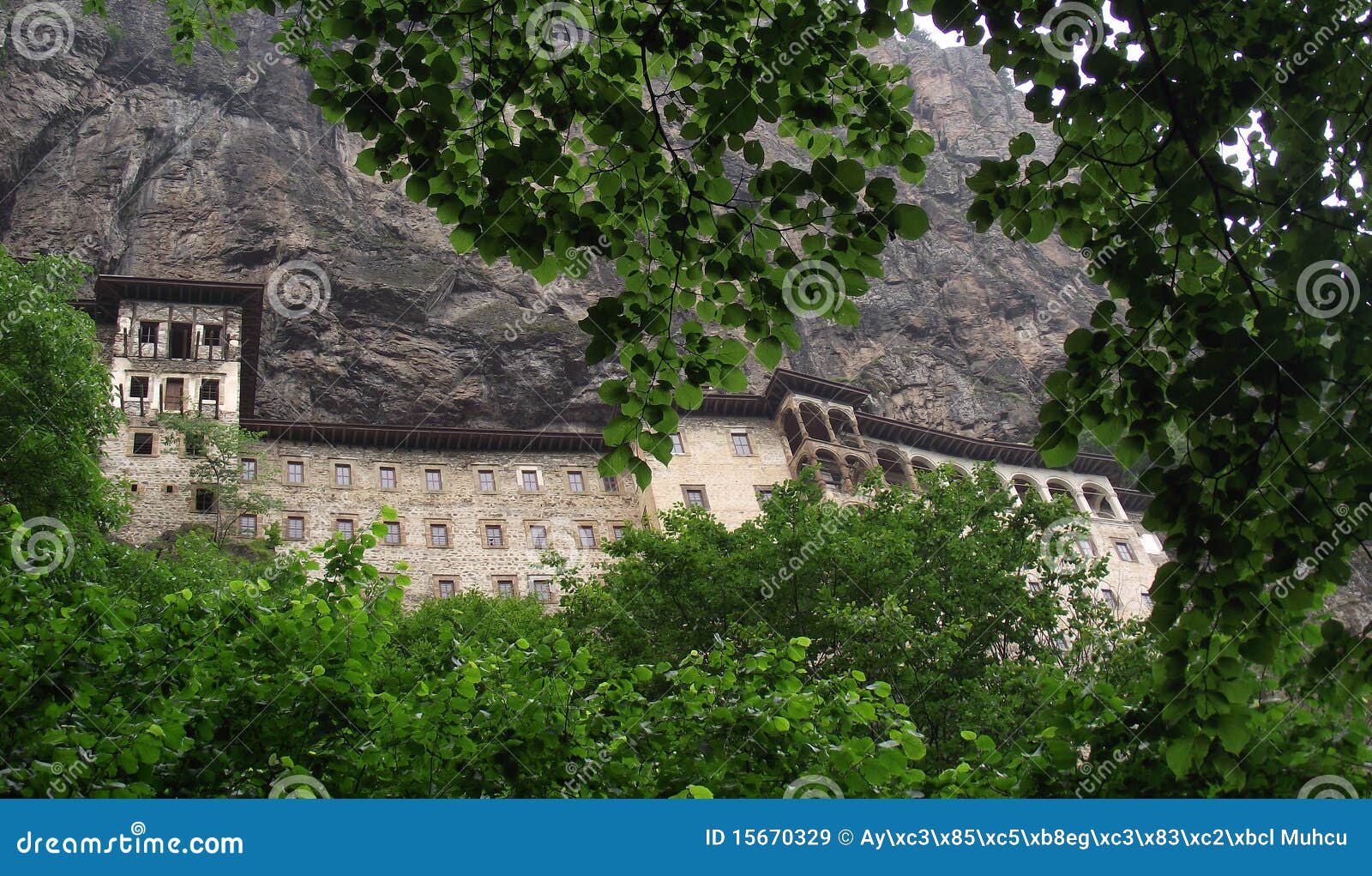 Sumela Monastery in Trabzon,Turkey Stock Image - Image of detail, islam ...