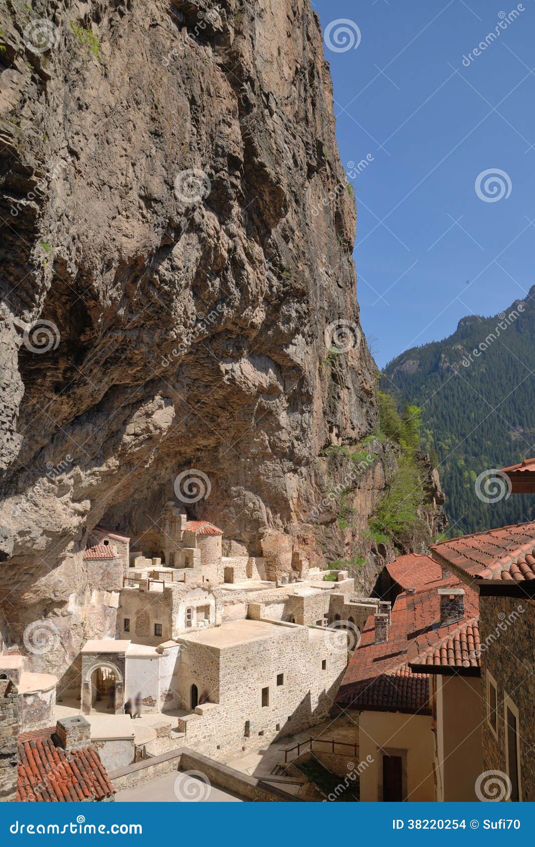 Sumela Monastery in Trabzon Turkey Stock Photo - Image of turkey ...