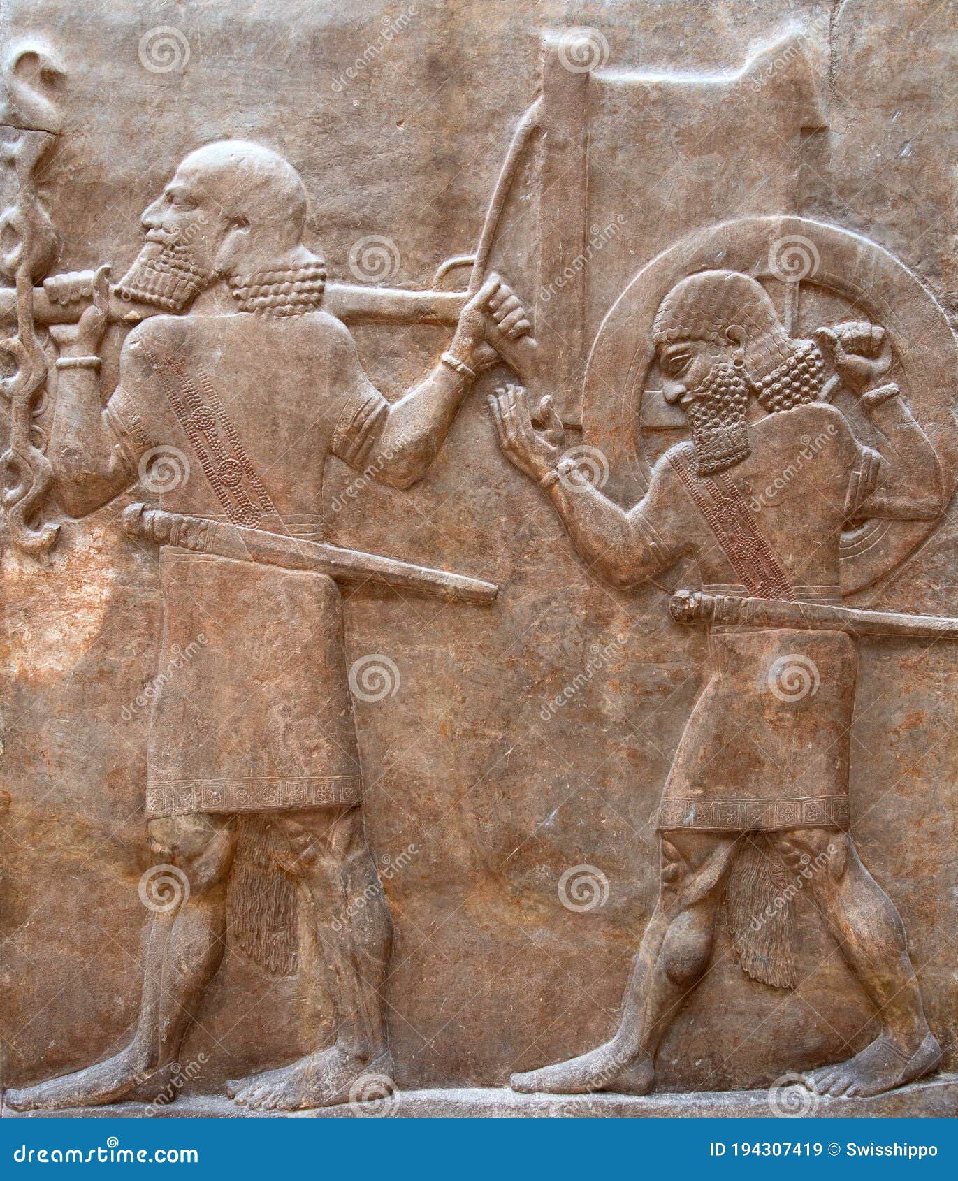 Sumerian artifact stock image. Image of stone, king - 194307419