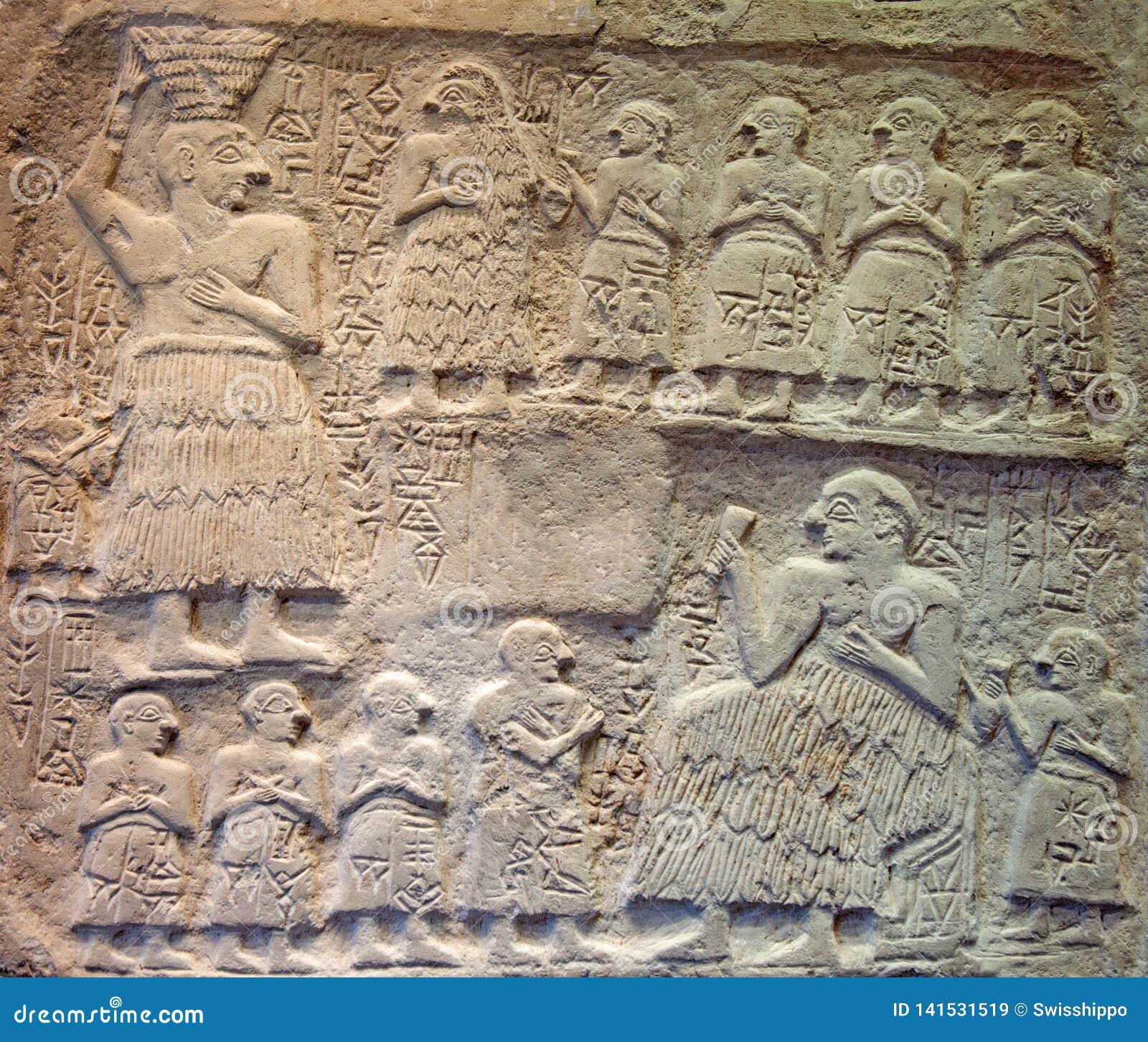 Sumerian artifact stock image. Image of iran, assyrian - 141531519