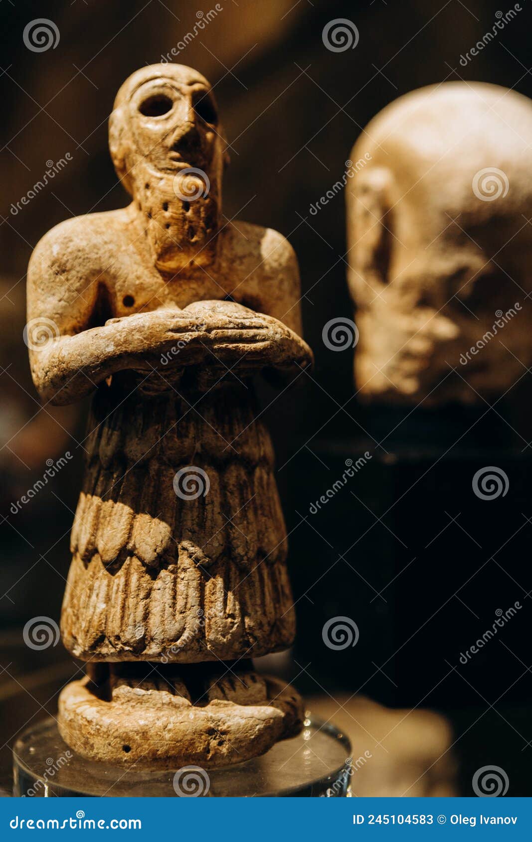 Sumerian Statue Of Lugal-Dalu, King Of Adab From Southern Mesopotamia ...