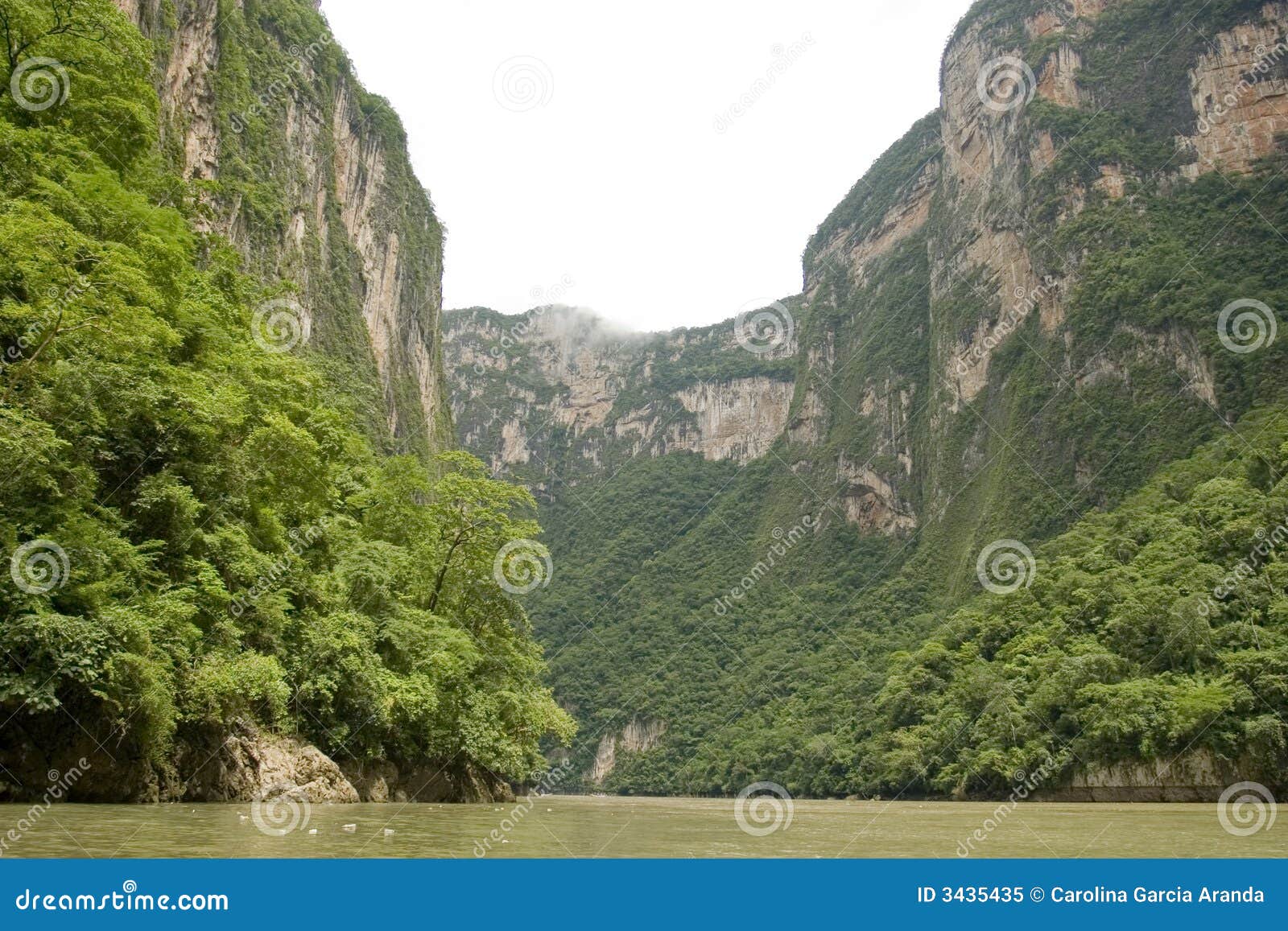 Sumidero Canyon stock image. Image of mountain, idyllic - 3435435