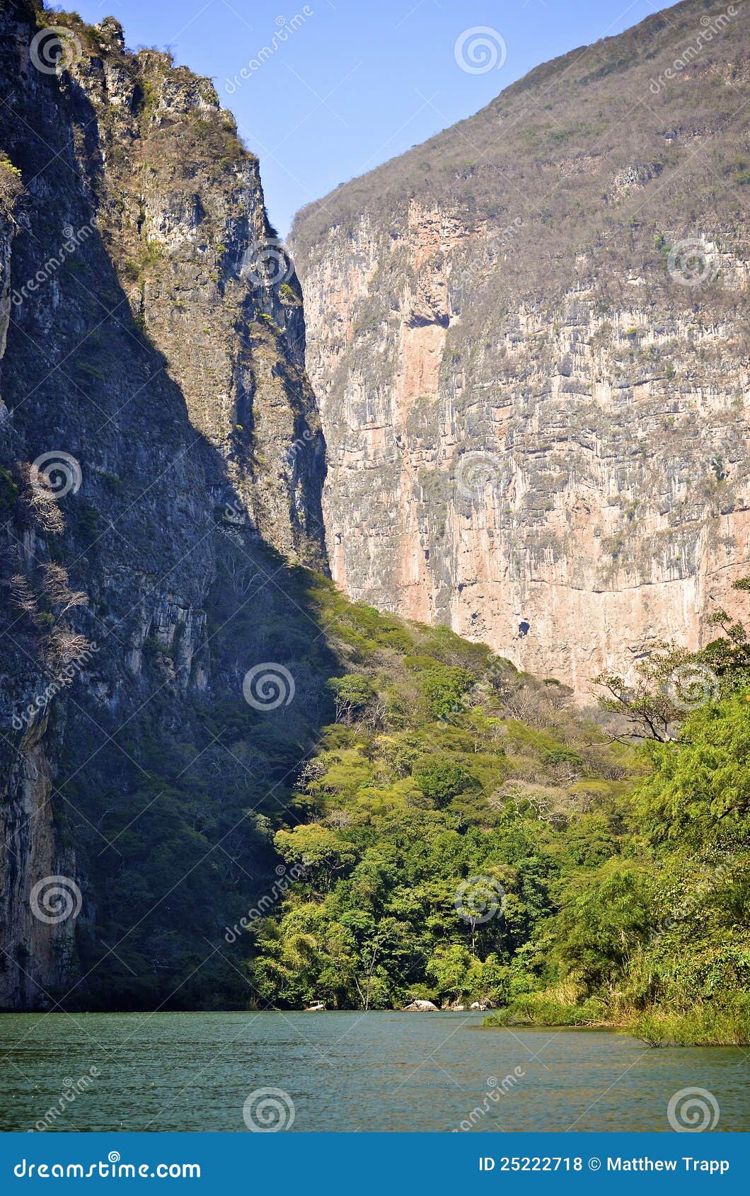 Sumidero Canyon in Mexico stock photo. Image of mountain - 25222718