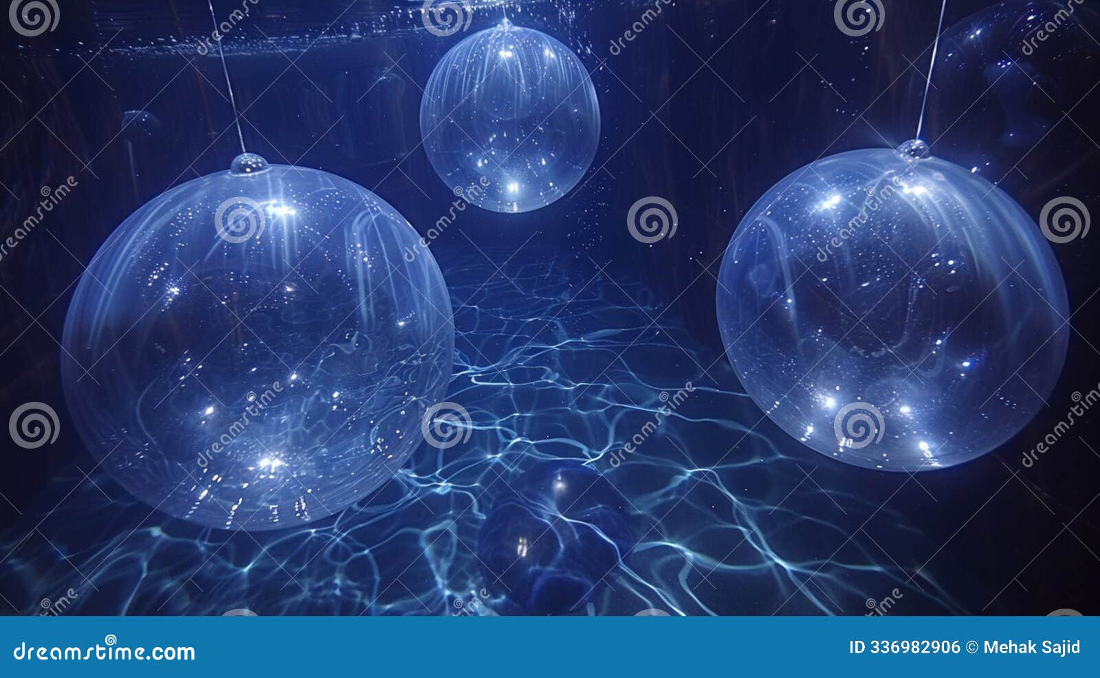 Summary of Oxygen Bubbles in the Ocean Stock Photo - Image of liquid ...