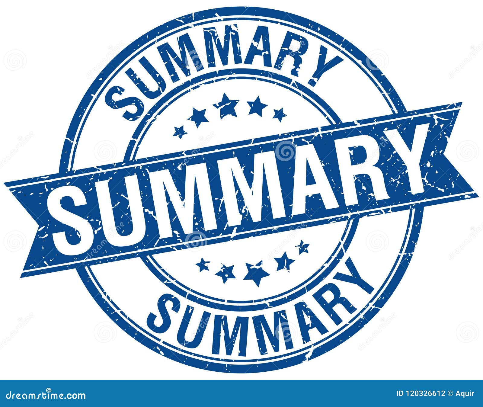 Summary stamp stock vector. Illustration of sticker - 120326612