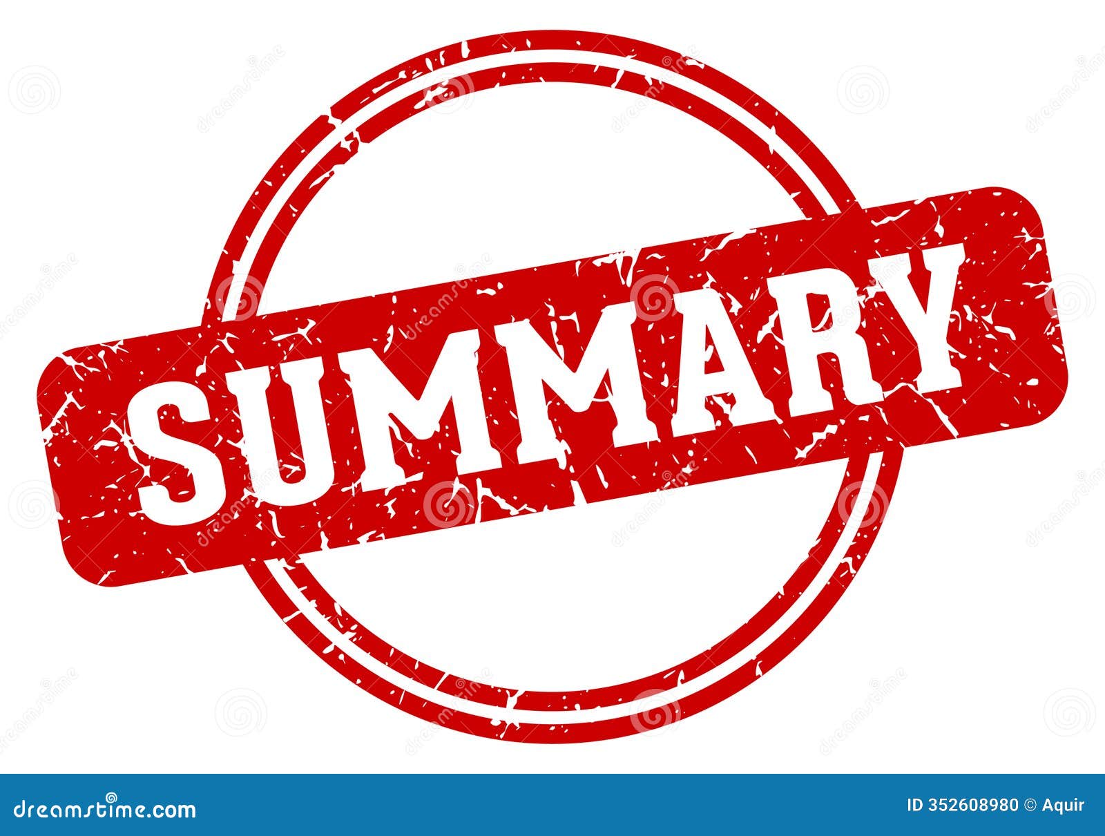 Summary stamp stock illustration. Illustration of graphic - 352608980