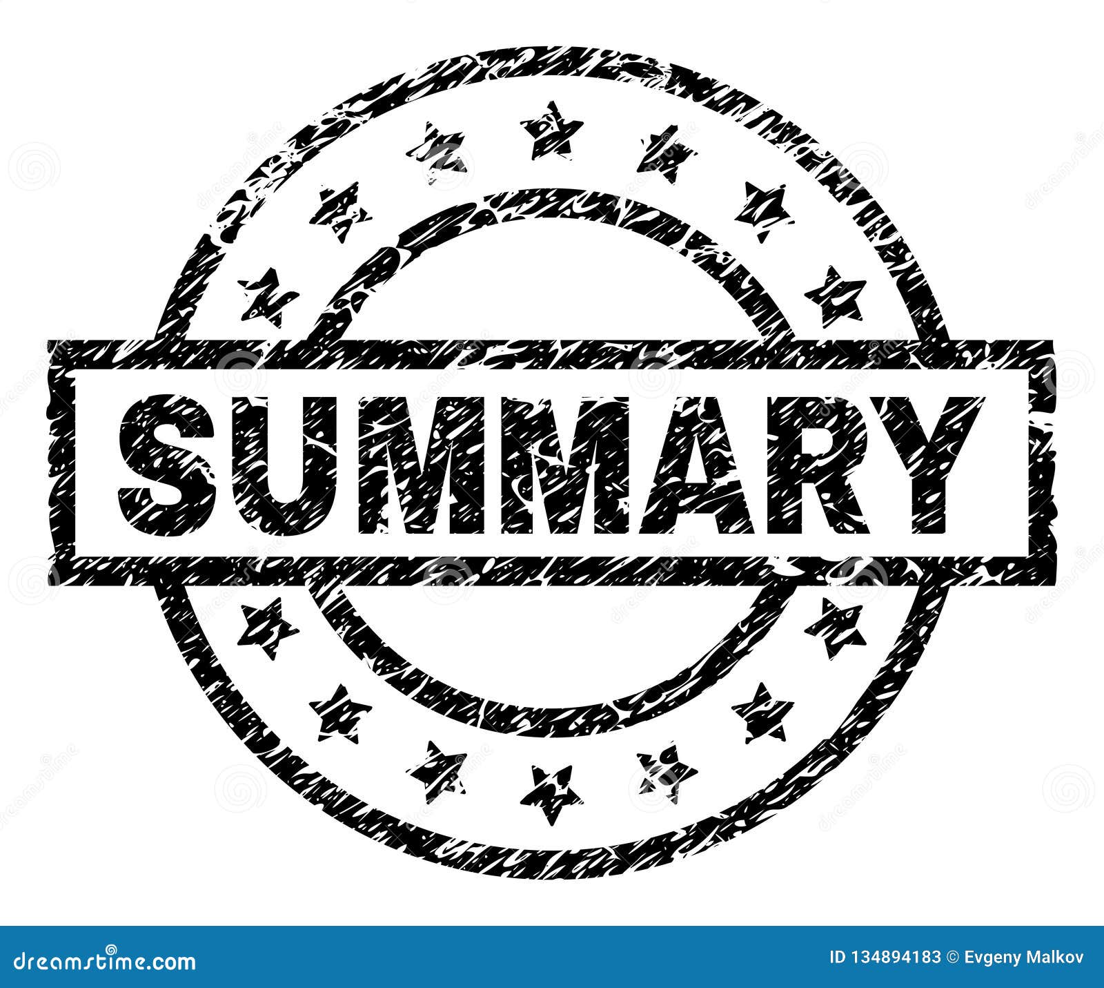 Grunge Textured SUMMARY Stamp Seal Stock Vector - Illustration of ...