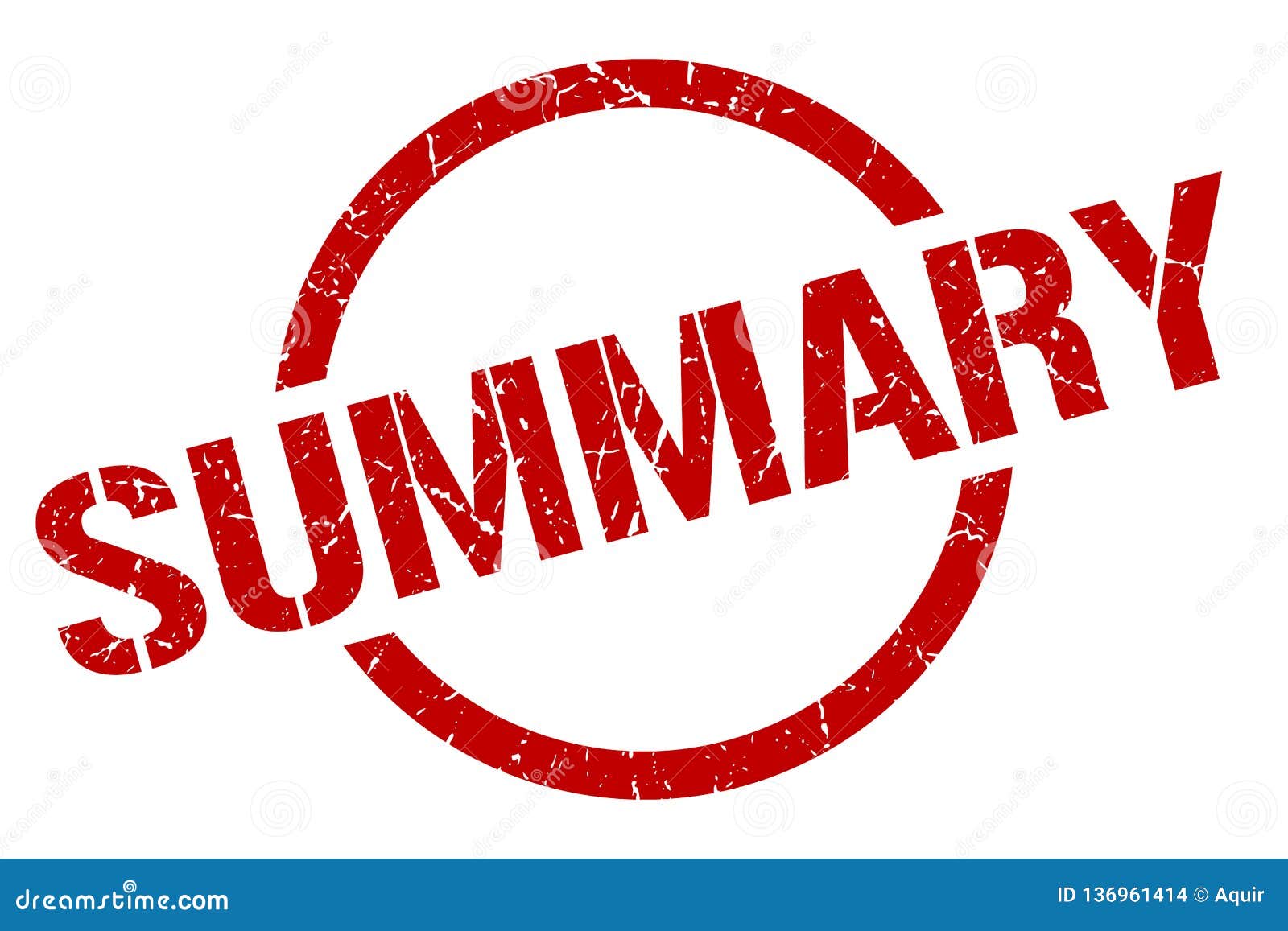 Summary stamp stock vector. Illustration of grungy, banner - 136961414