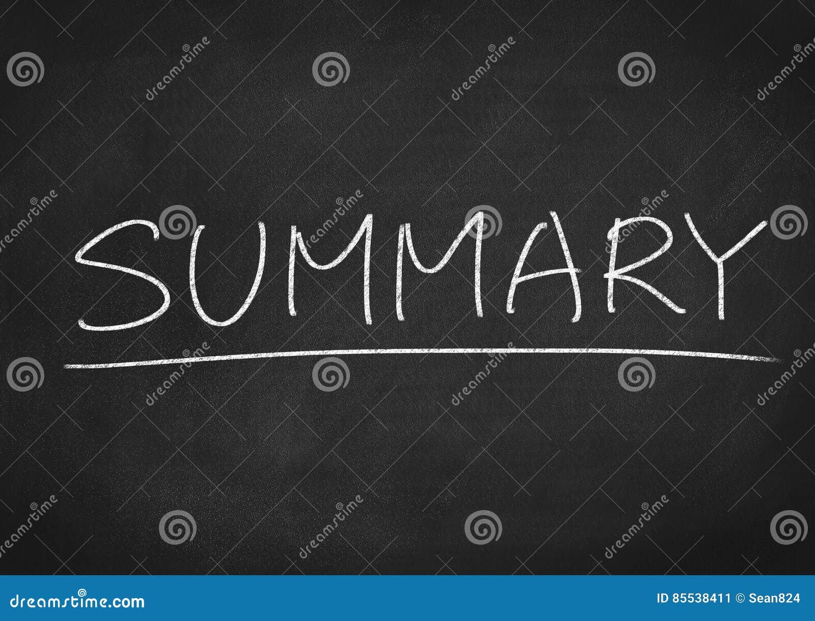 Summary stock image. Image of text, business, background - 85538411