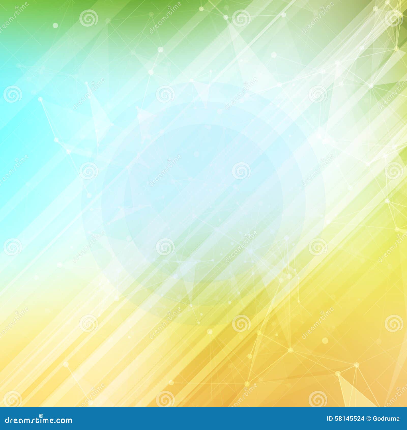 Summer Abstract Background. Summer Template Poster Stock Vector ...