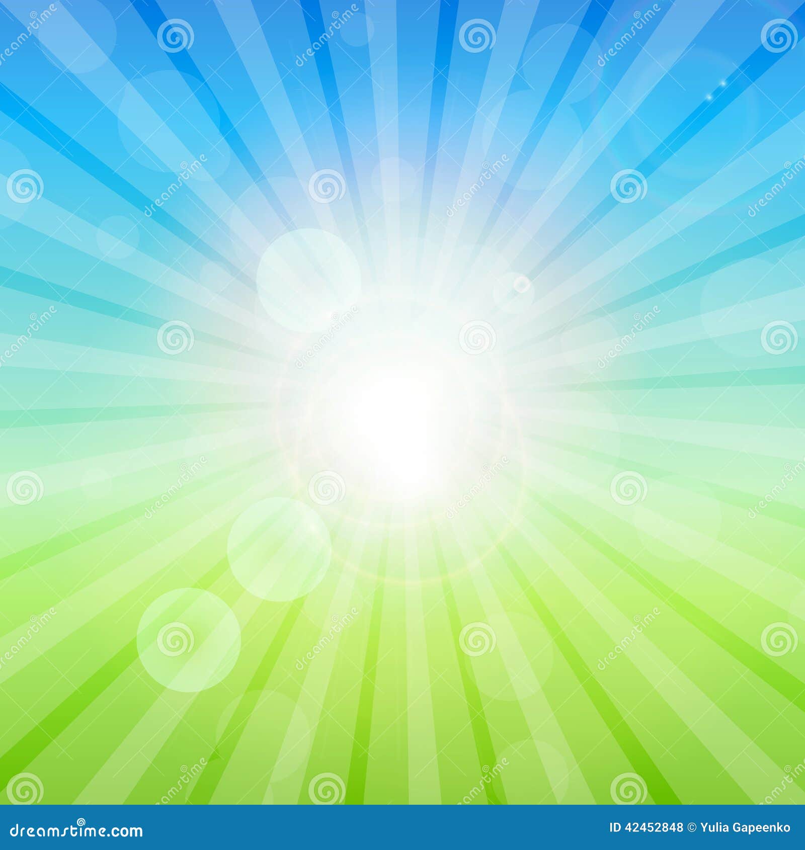 Summer Abstract Background. Vector Illustration Stock Vector ...