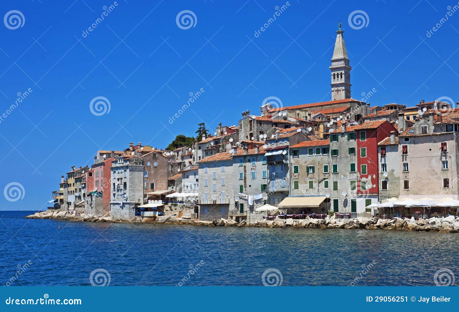 Summer on the Adriatic, Rovinj Stock Image - Image of croatia, adriatic ...