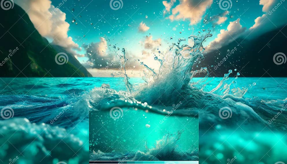 Summer All Year Round Background Stock Illustration - Illustration of ...