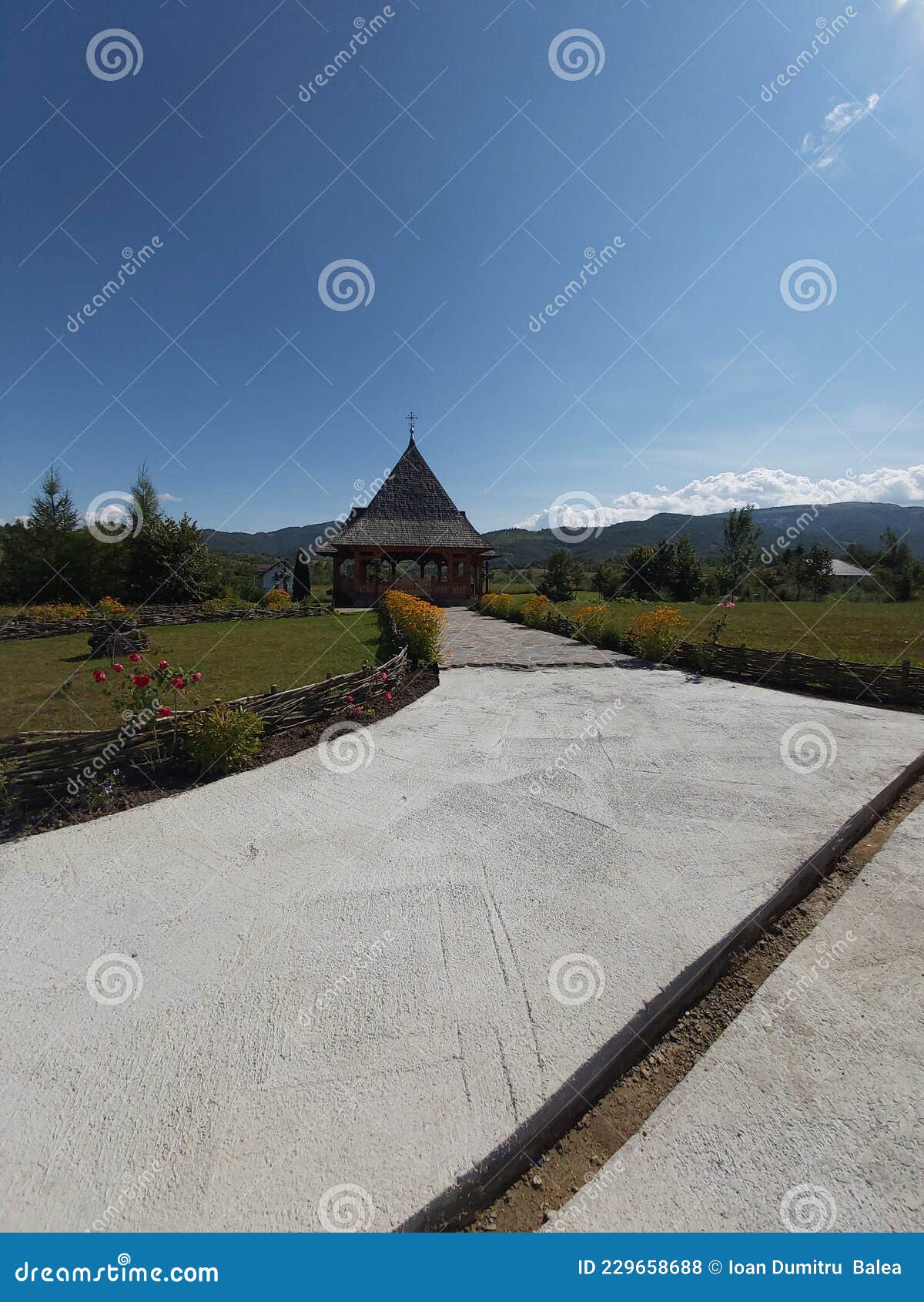 Summer altar in nature stock photo. Image of nature - 229658688