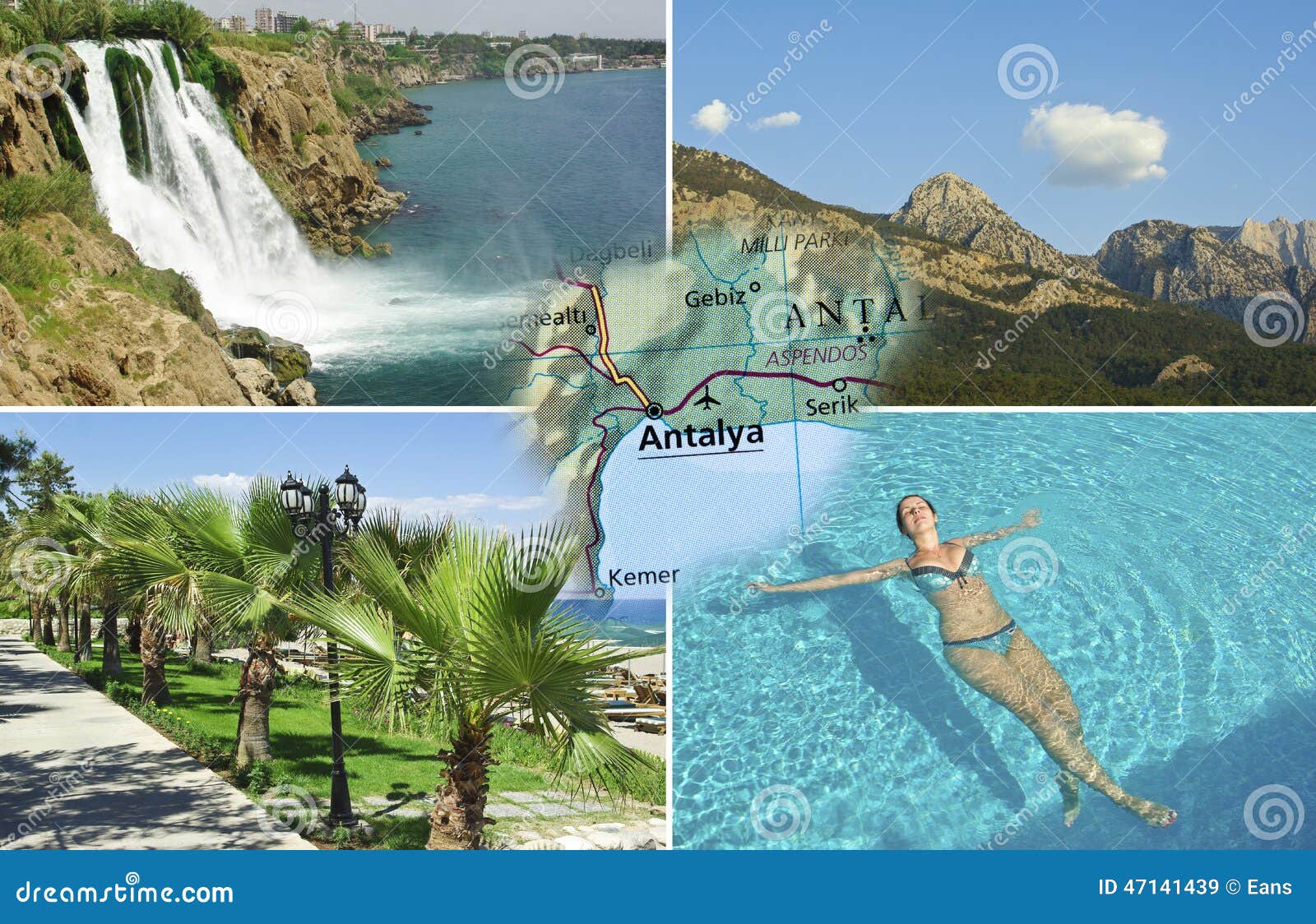 Summer in Antalya, Turkey stock image. Image of summer - 47141439