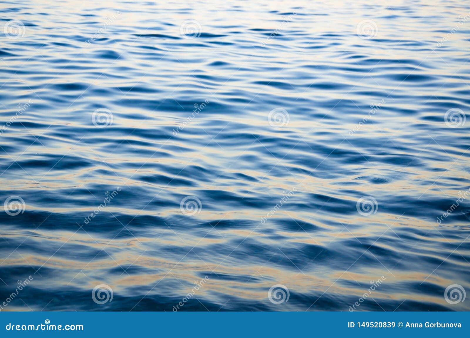 Abstract Background Pattern of Sea Surface Stock Image - Image of ...