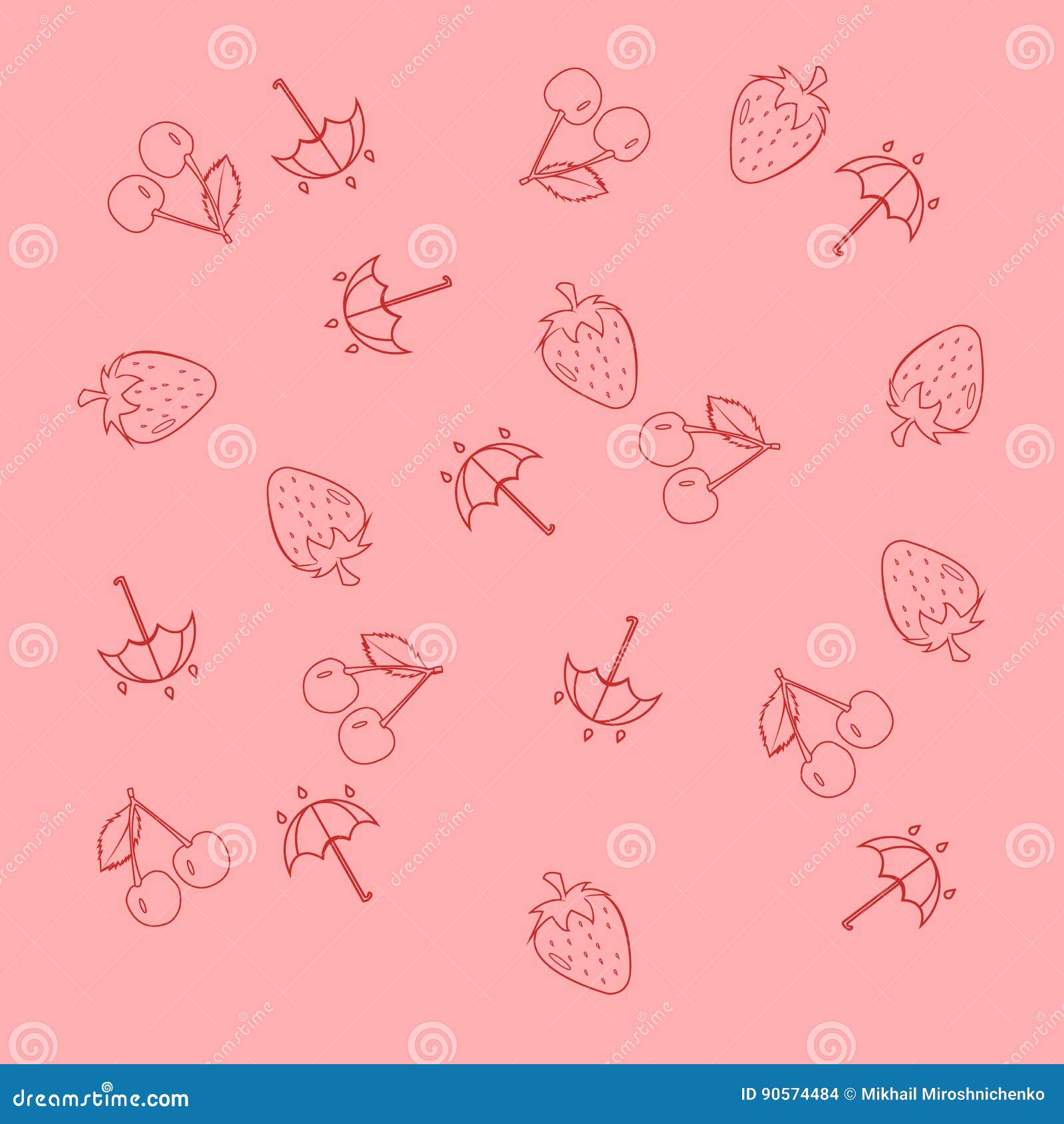 Summer background pattern stock vector. Illustration of pattern - 90574484