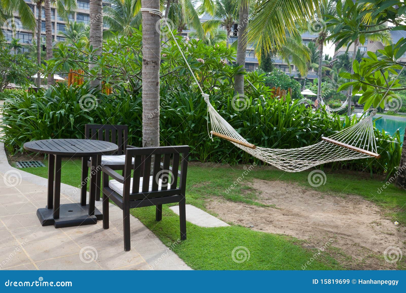Summer backyard stock image. Image of climate, travel - 15819699