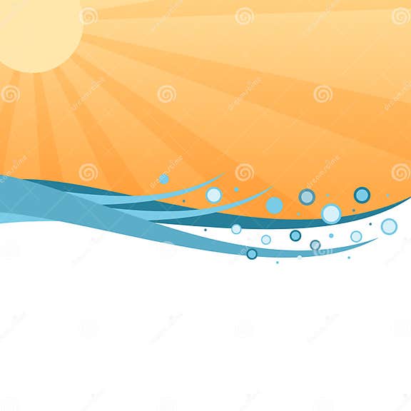 Summer banner design stock vector. Illustration of design - 48097492