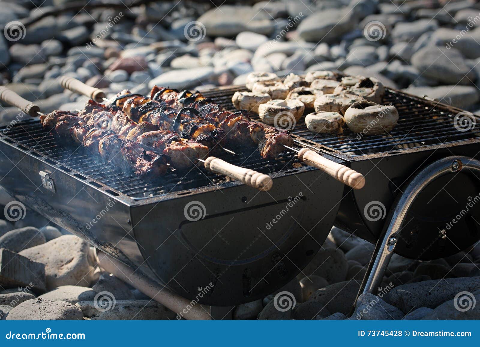 Summer barbeque stock photo. Image of barbecue, cook - 73745428