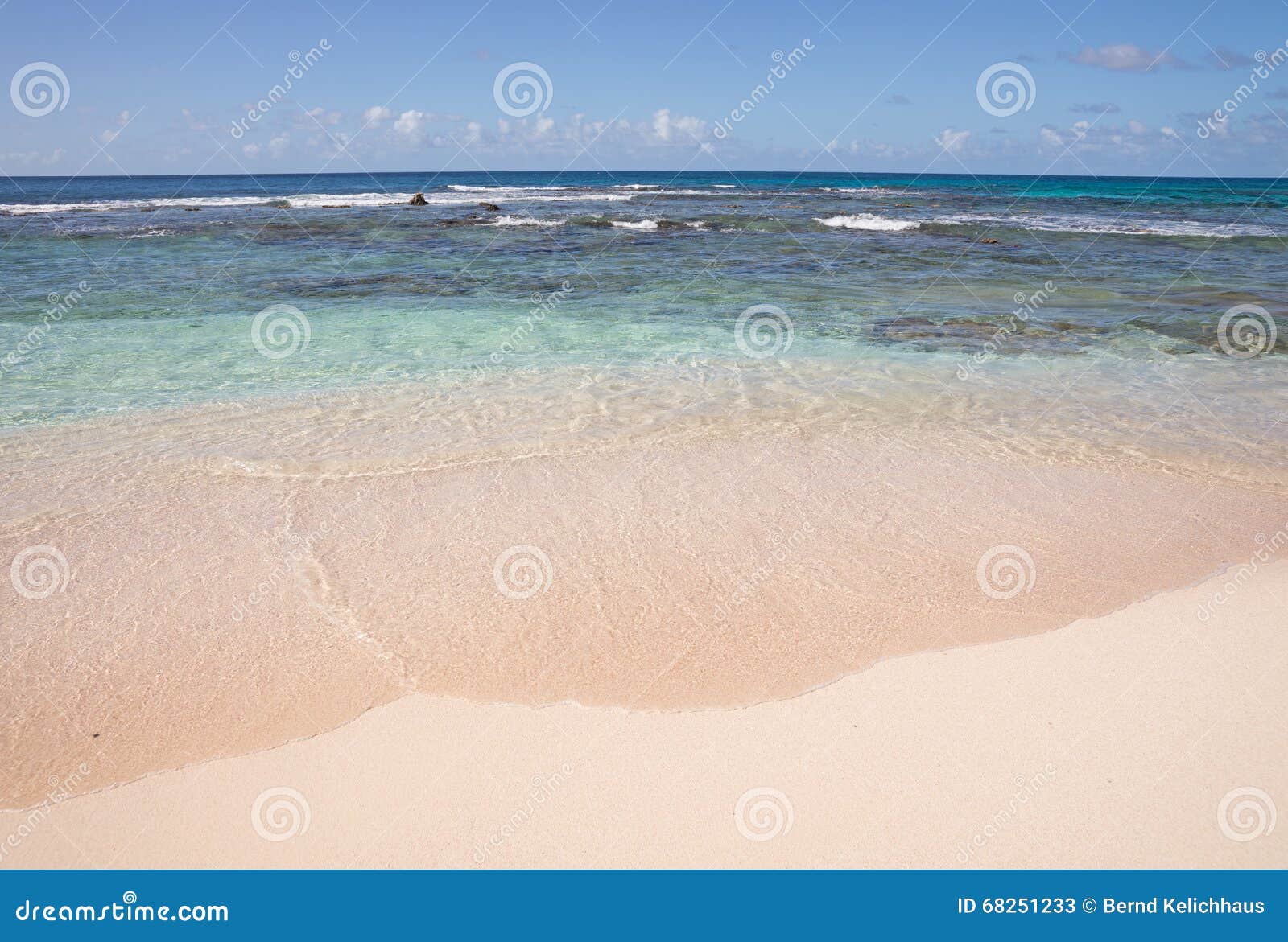 Summer Beach Background with Clean Sand Stock Image - Image of summer ...