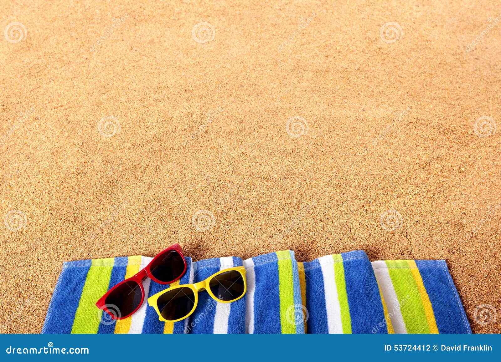 Beach Border Royalty-Free Stock Image | CartoonDealer.com #100086592