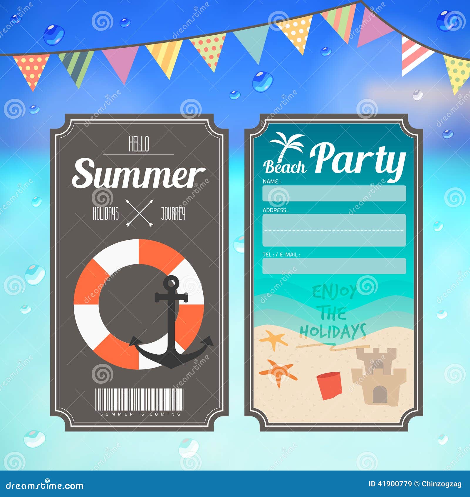 Party Ticket Background Stock Illustrations – 8,760 Party Ticket ...