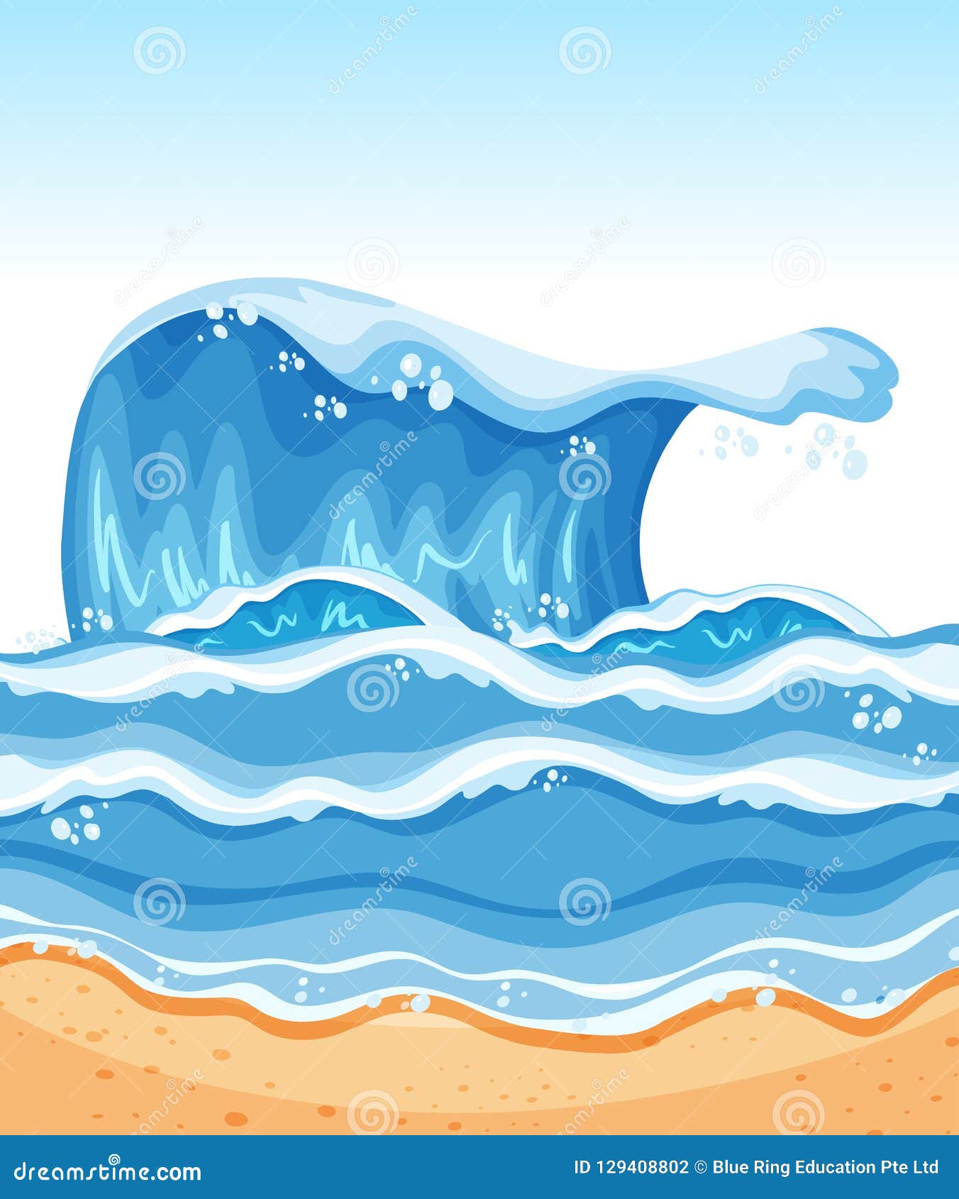 Cartoon beach waves - kaslgallery
