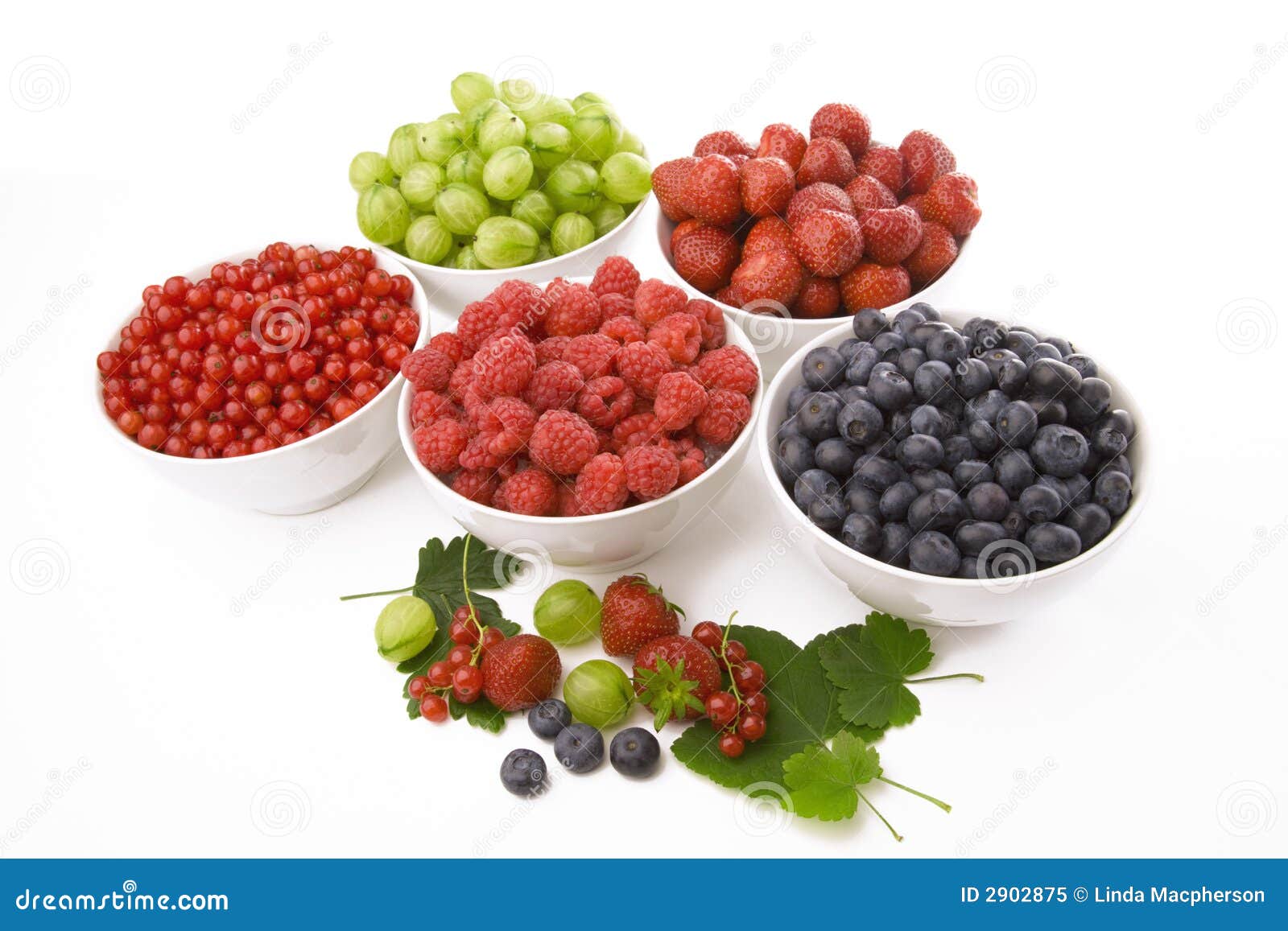 Summer berries stock image. Image of white, ingredients - 2902875