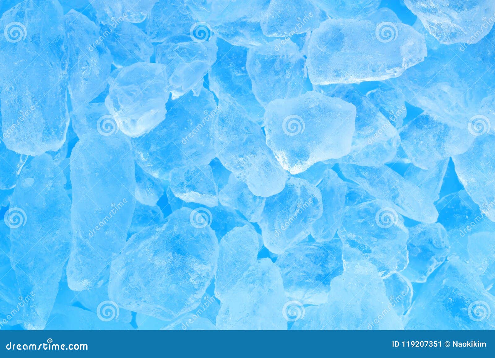 Summer Blue Ice Cube Texture Background Stock Image - Image of blue ...