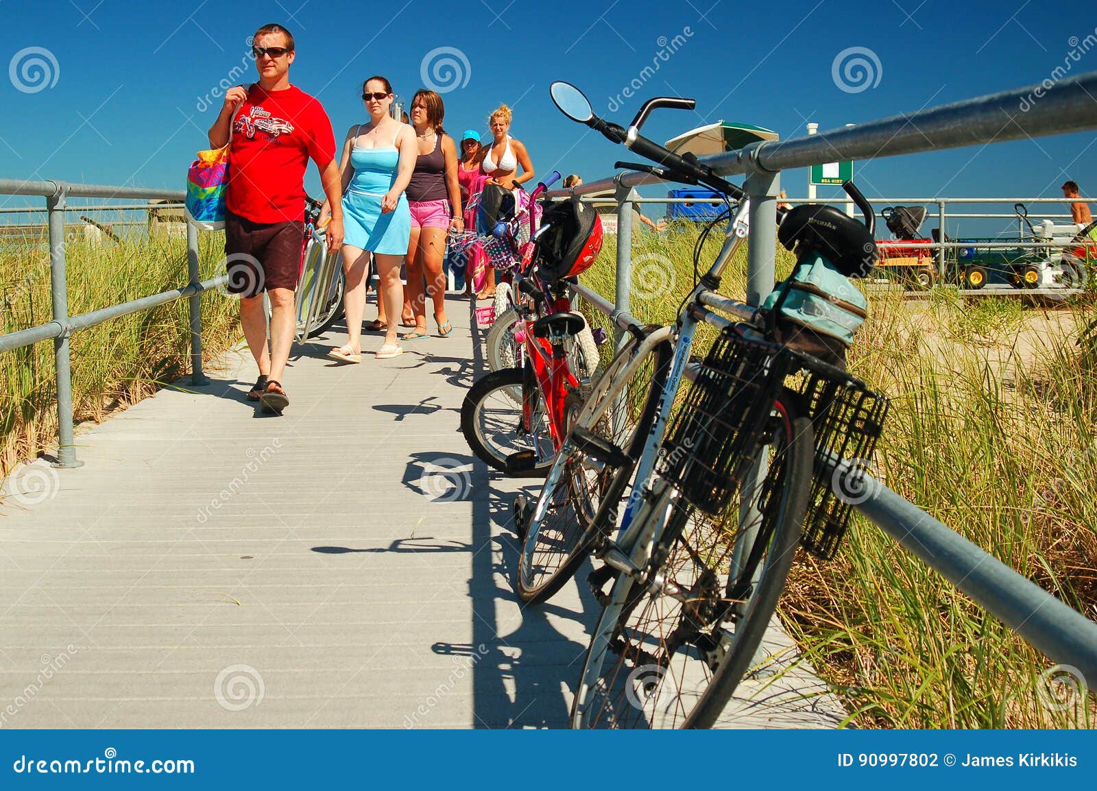 Summer on the Boardwalk editorial photography. Image of boardwalk ...