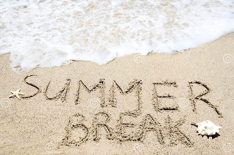 Summer break background stock image. Image of sand, resort - 73212229