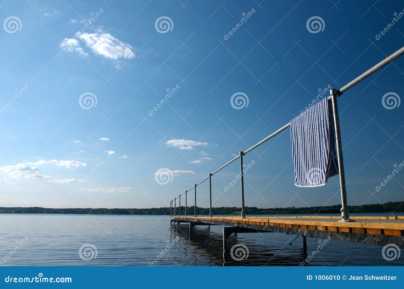 Summer bridge stock photo. Image of sand, relaxing, beach - 1006010