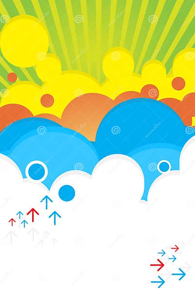 Summer bright color poster stock vector. Illustration of group - 5746678