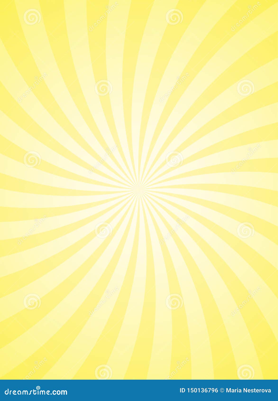 Summer Bright Yellow Sunlight Background. Vector Illustration Stock ...