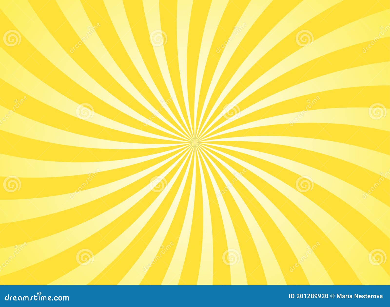 Summer Bright Yellow Sunlight Background. Vector Illustration Stock ...