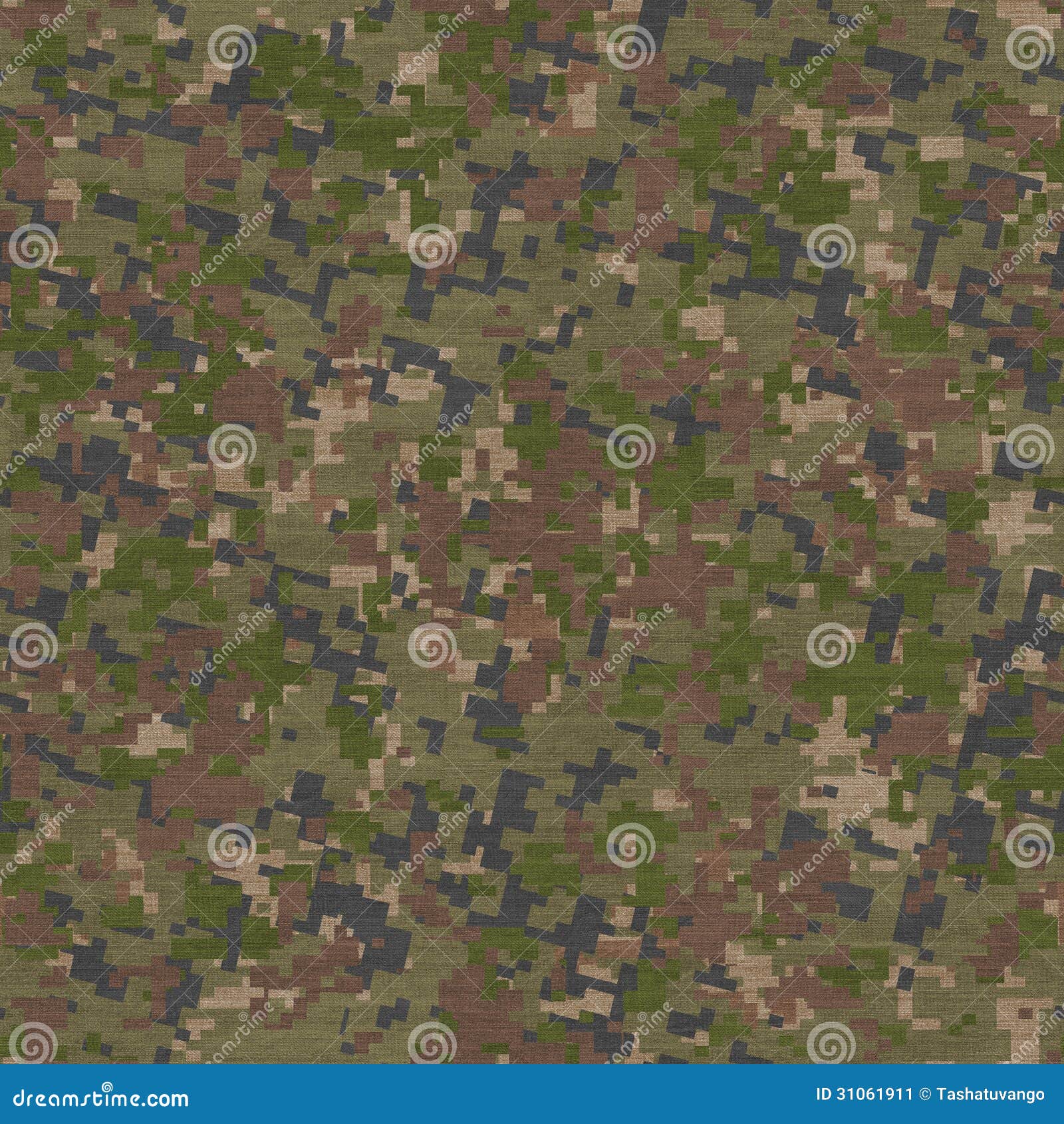 Summer Camouflage Pattern. Seamless Texture. Stock Illustration ...