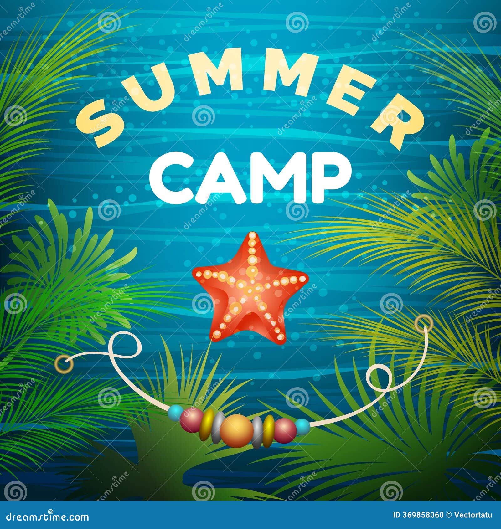 Colorful Poster Of Cinema Time With Clapperboard And Chair And Director ...