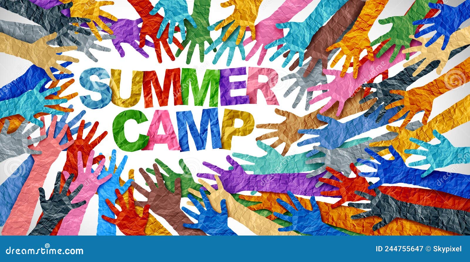 Summer Camp Community Education Stock Image - Image of multicultural ...