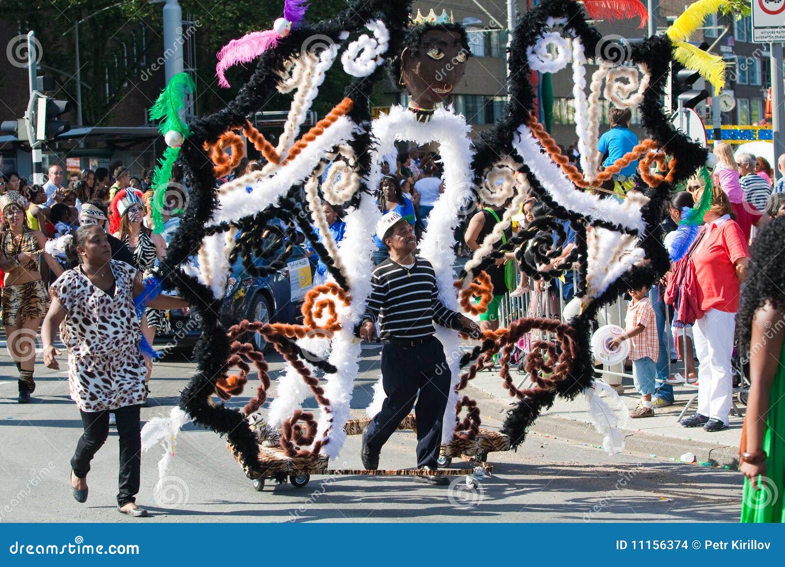 Summer Carnival in Rotterdam on July 25, 2009 Editorial Stock Image ...