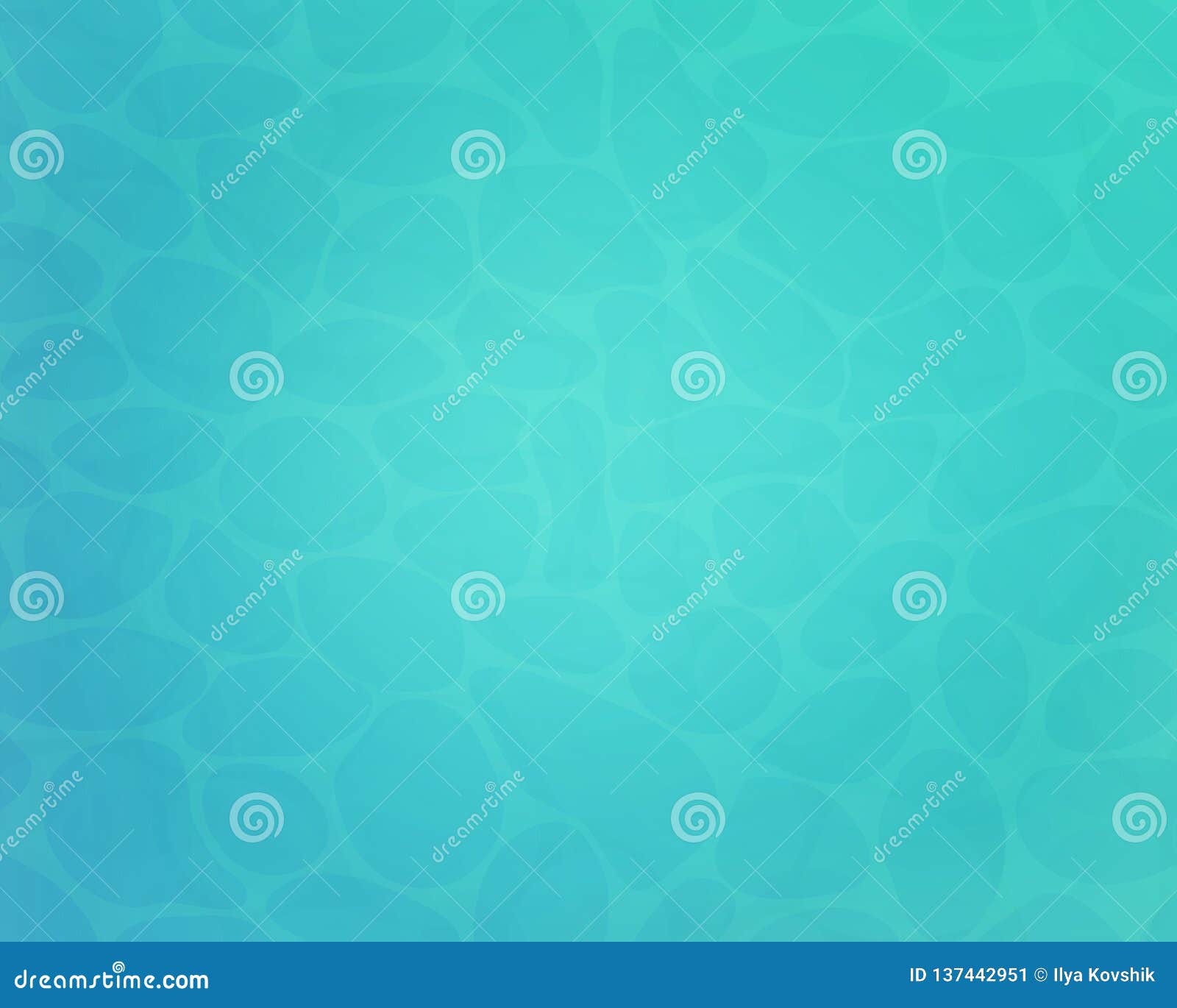 Summer Caustic Water Texture. Top View Water Surface Stock Vector ...