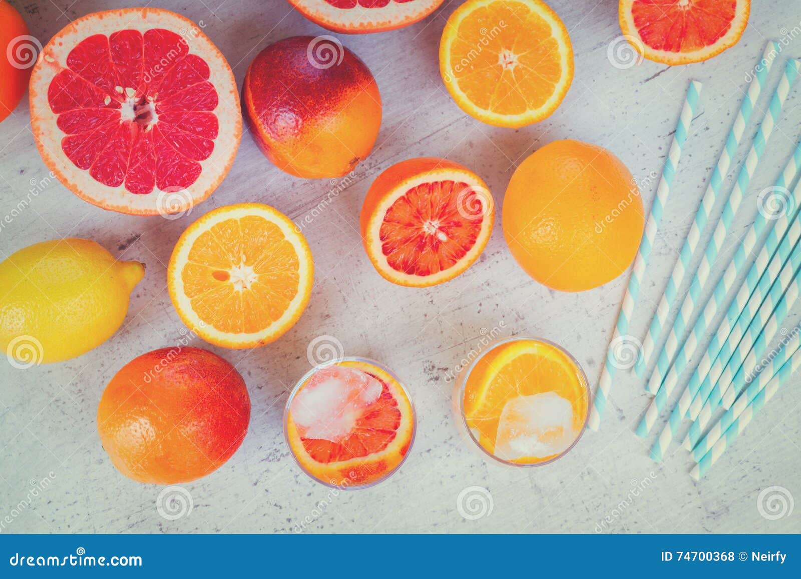 Summer citrus drinks stock photo. Image of juice, food - 74700368