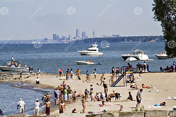 Summer in Cleveland stock photo. Image of family, ohio - 1223526