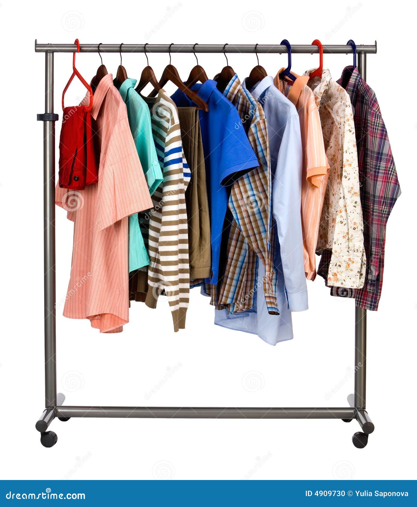 Summer clothes stock photo. Image of multi, crossbeam - 4909730
