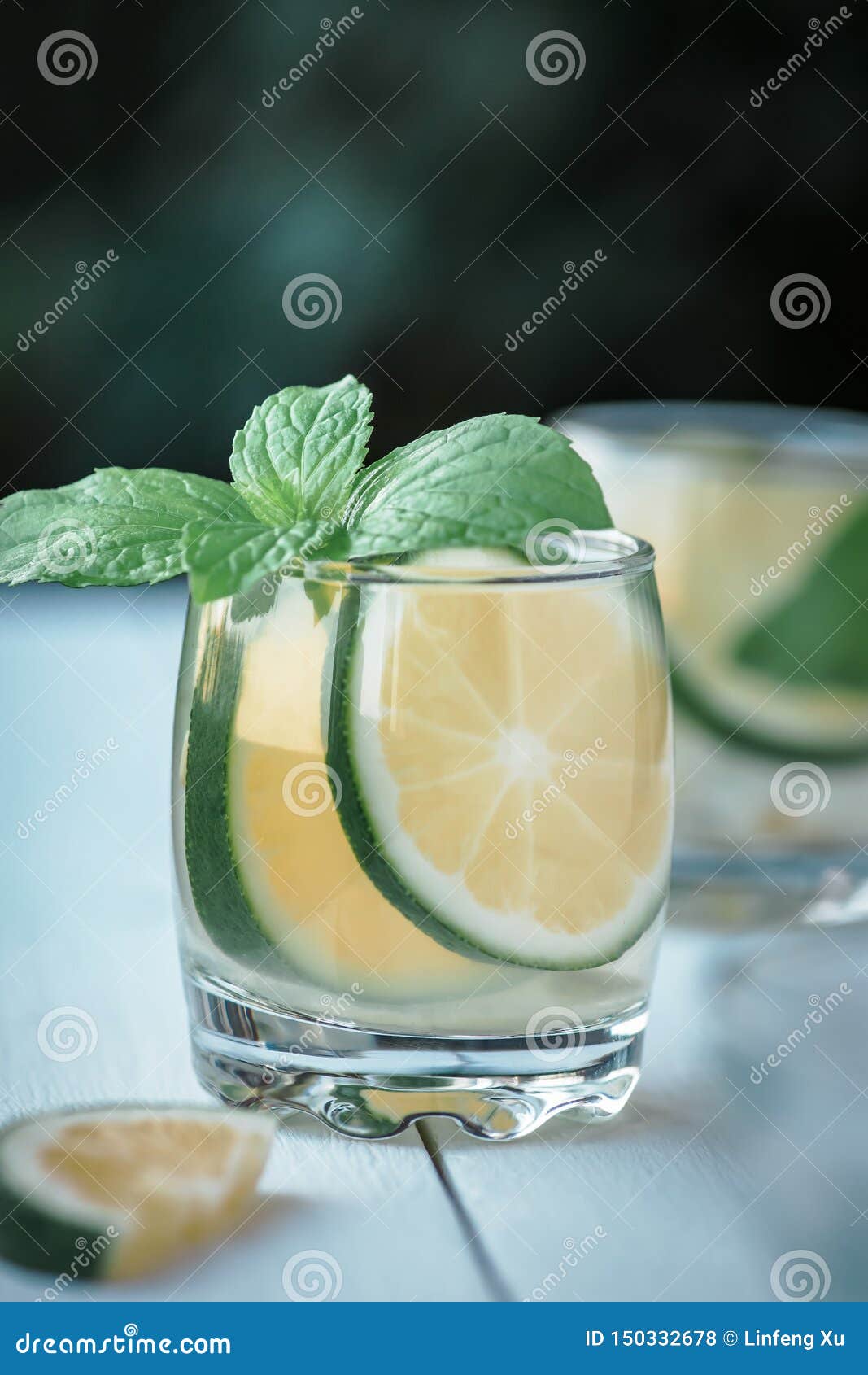 Mint lime tea stock photo. Image of acid, summer, quenching - 150332678
