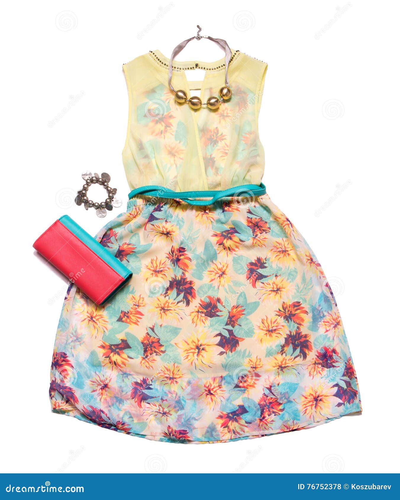 Summer Collection of Clothes for Women. Stock Photo - Image of ...