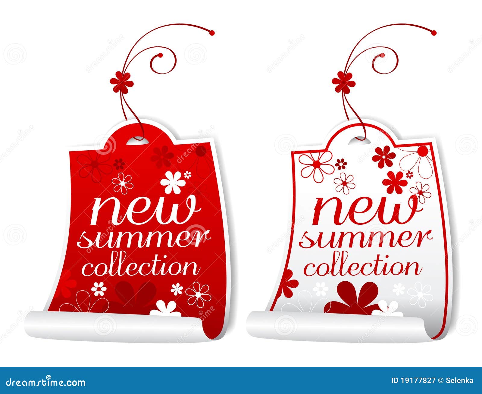 Summer collection labels. stock vector. Illustration of descriptive ...