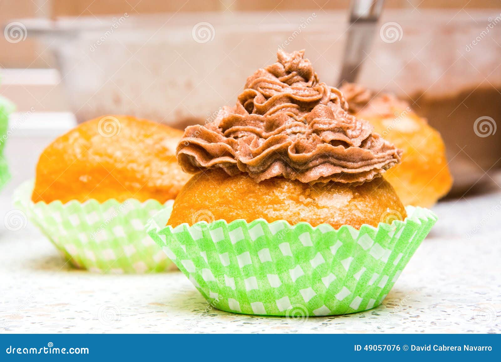 Summer Cupcake with Lifeguard Float Stock Photo - Image of home, party ...